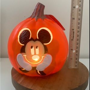 Disney | Holiday | Disney Halloween Mickey Mouse Light Up Pumpkin Brand ...